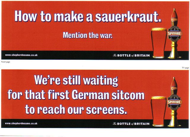 Spitfire Beer Ads | Kiwiblog